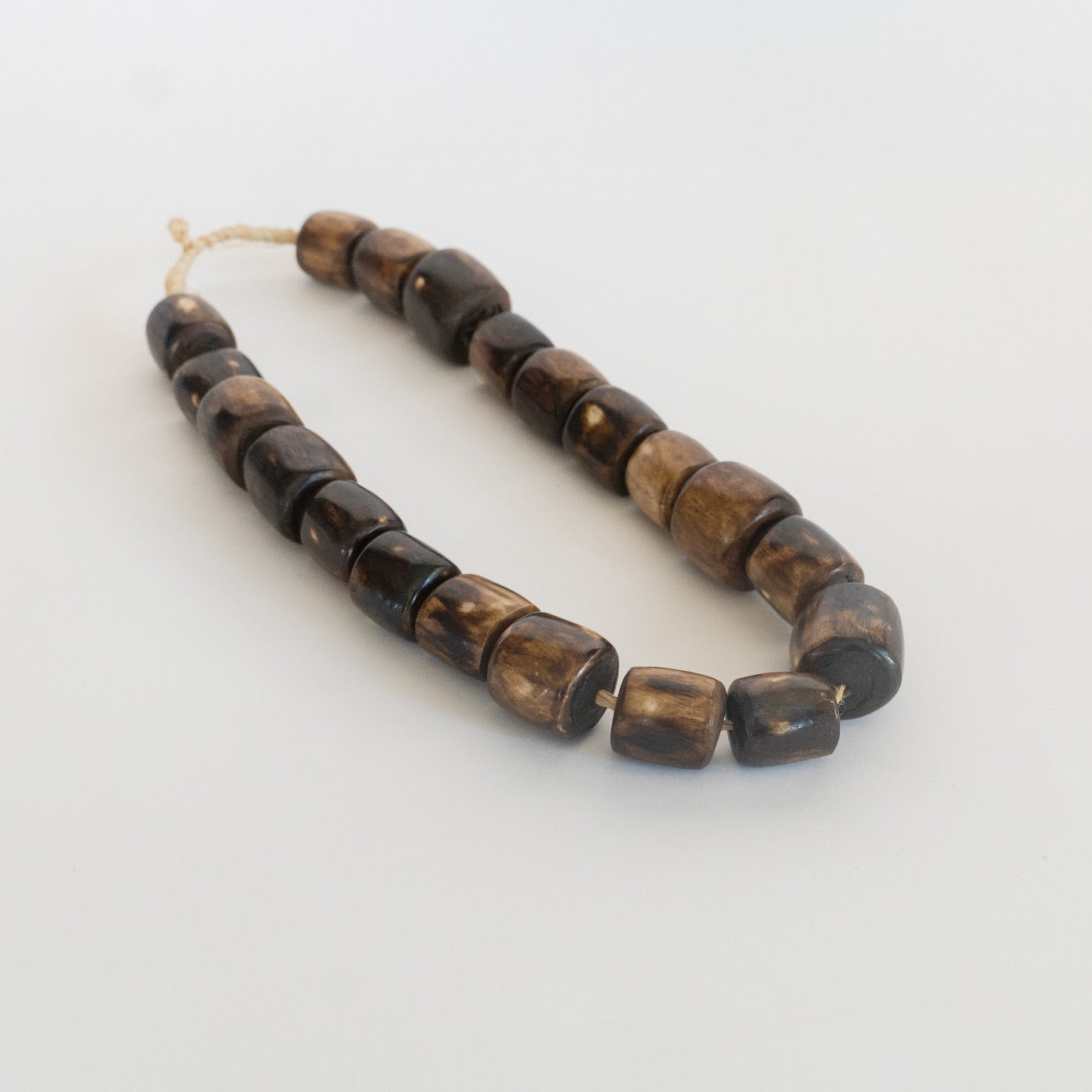 Barrel Brown African Bone Beads – Sparrow & Co